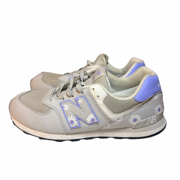 New Balance | Shoes | New Balance 574 Flower Power Cream And Lavender ...